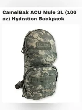 Camelback | Bags | Camelback Maximum Gear Acu Mile 3l Hydration Camo ...